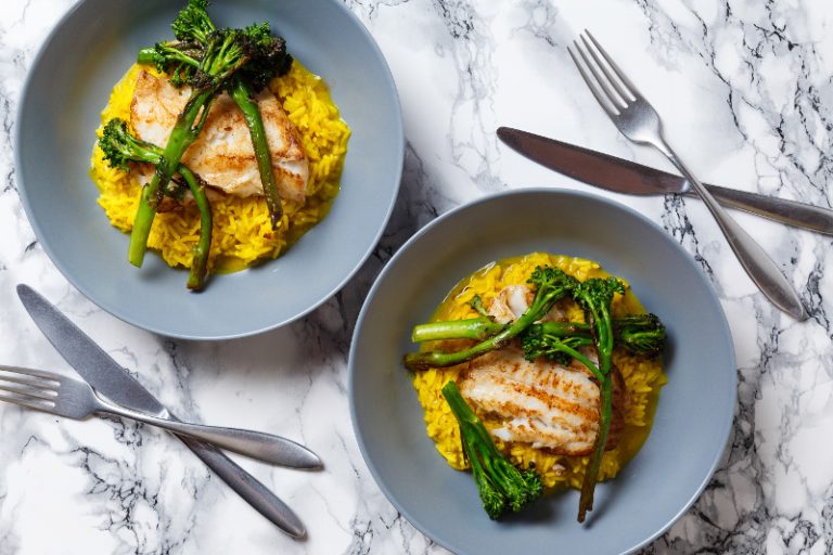 Fresh Haddock with Tenderstem Broccoli & Samba Rice - DropChef