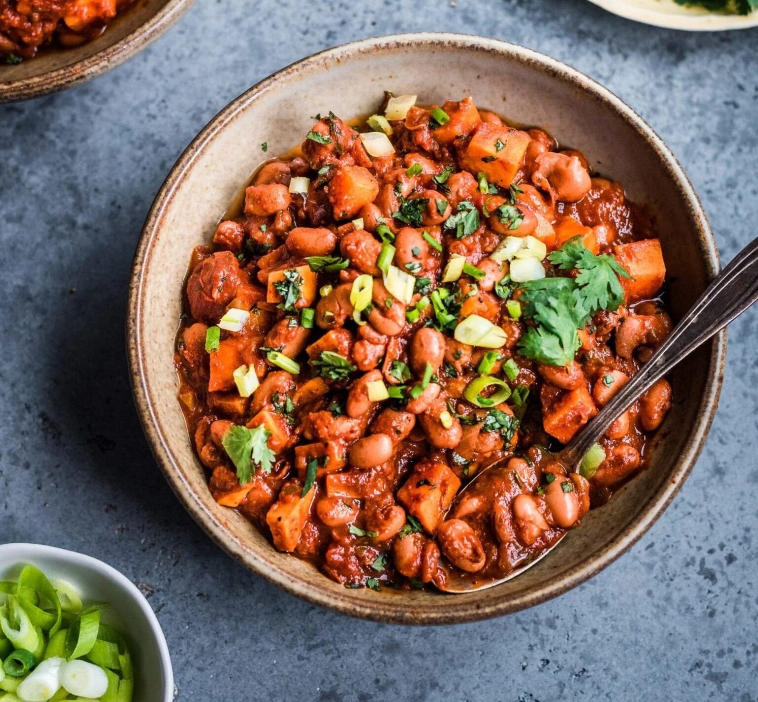 Veggie BBQ Bowl with Worcestershire Sauce - DropChef