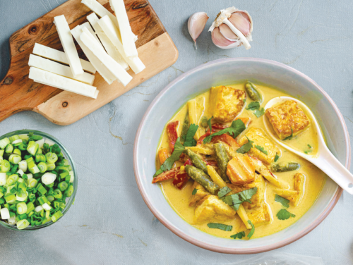 Vegetarian Yellow Curry - DropChef